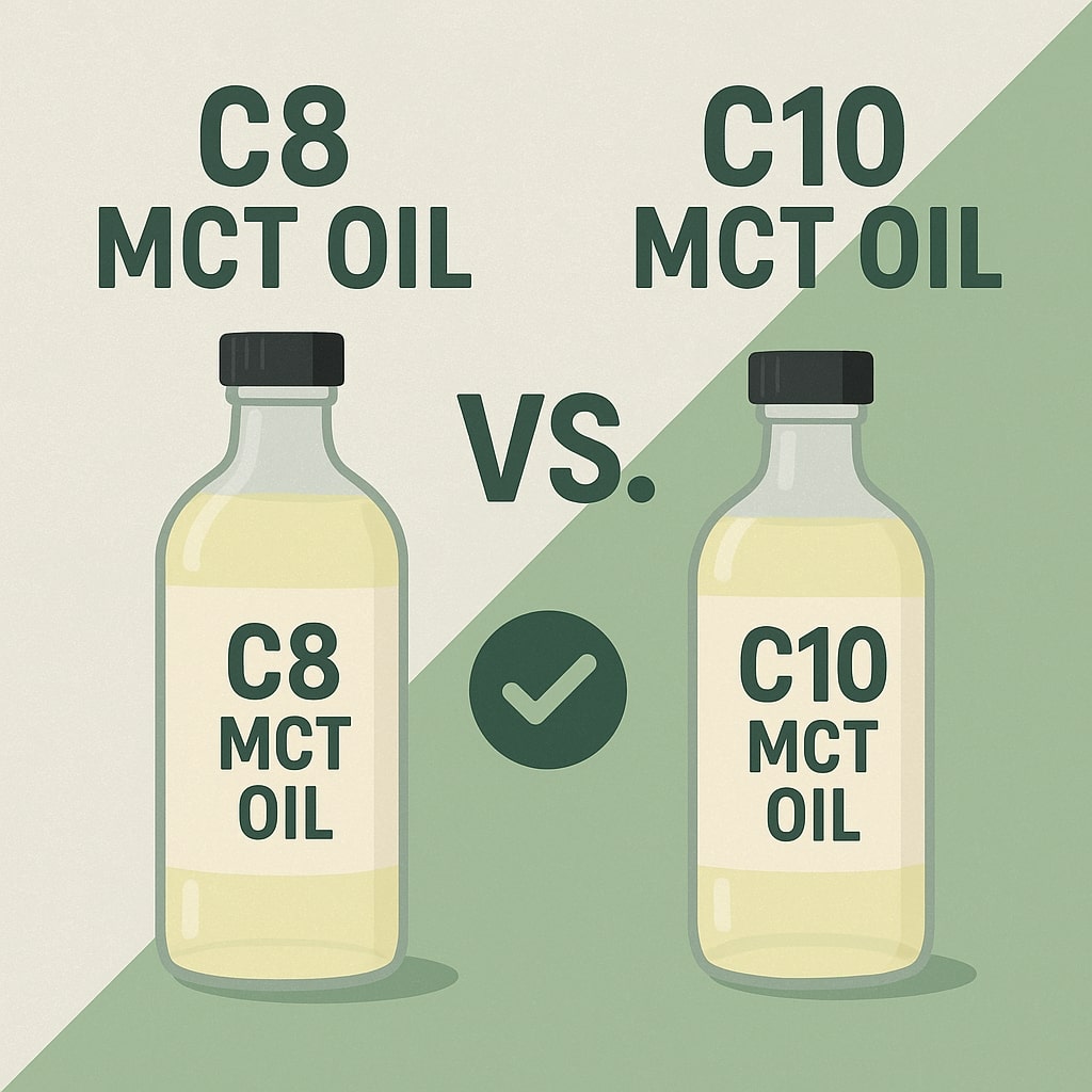 C8 Caprylic Acid vs C10 Capric Acid MCT Oil