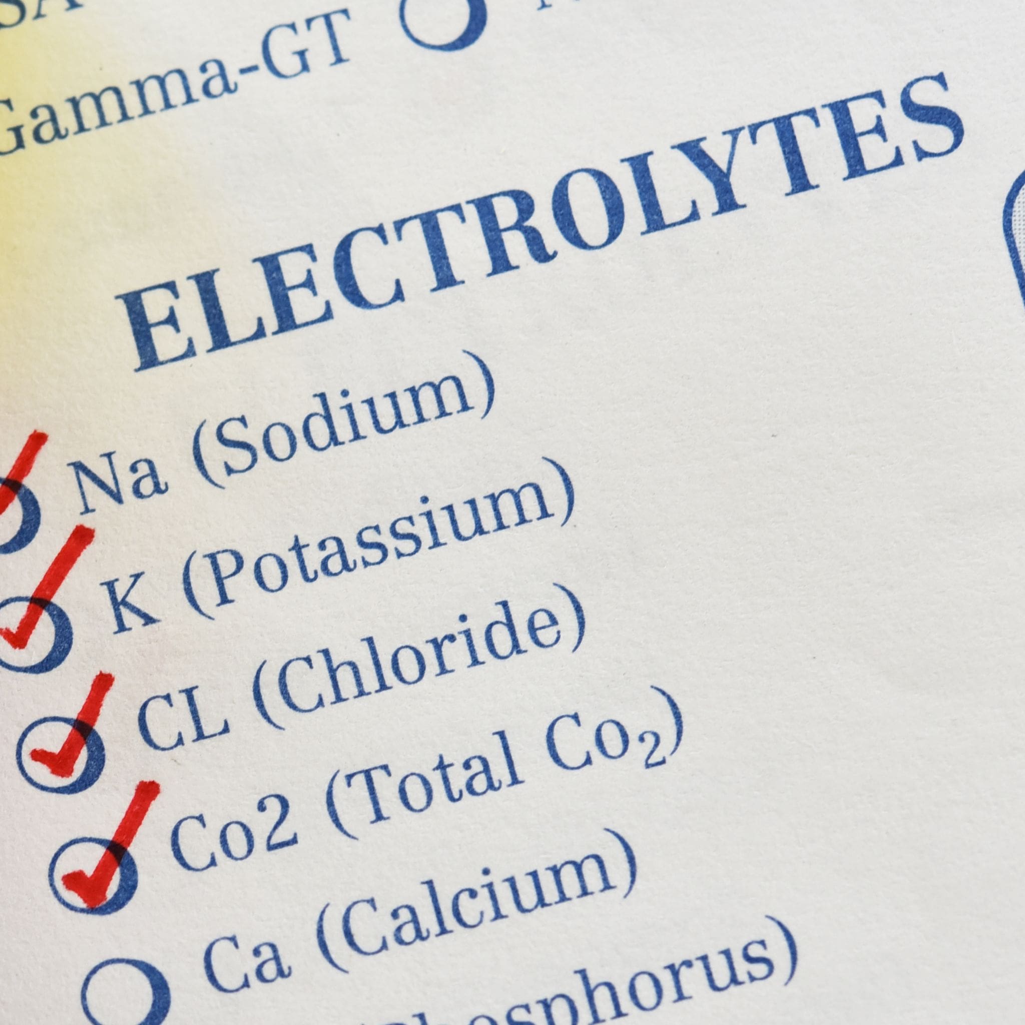 ELECTROLYTES 101